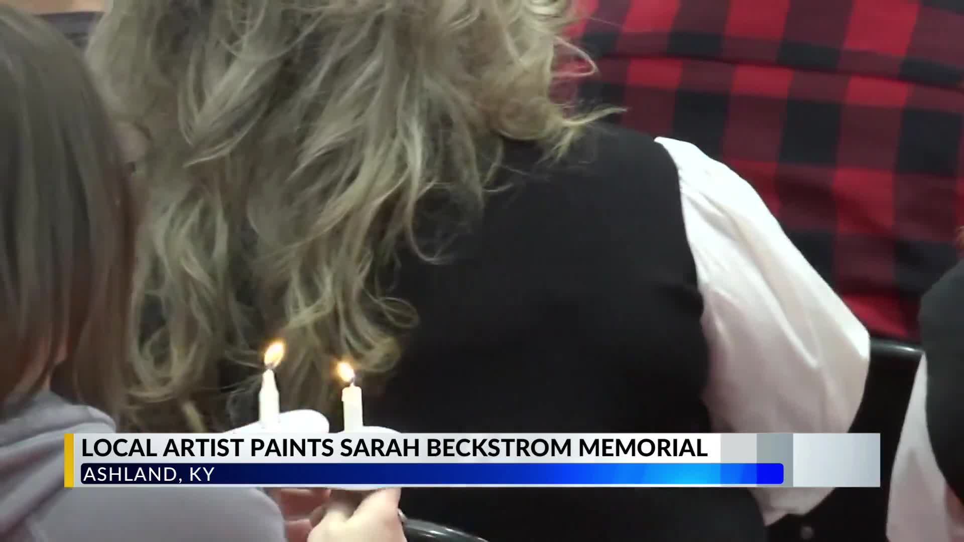 Ashland artist creates memorial mural honoring Spc. Sarah Beckstrom
