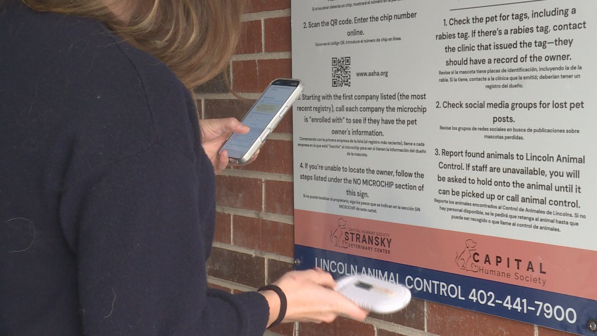 Capital Humane Society installs first 24/7 microchip station in Lincoln