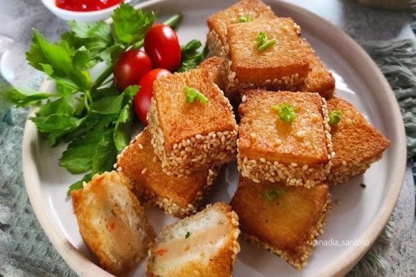 Resep roti goreng udang garing dan gurih, camilan praktis mudah dibuat