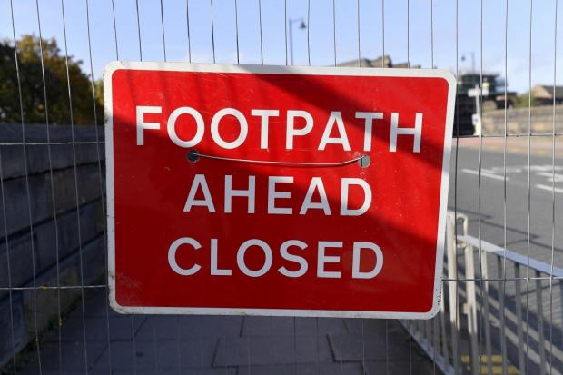 Public notice: Temporary footpath closure order in Durham
