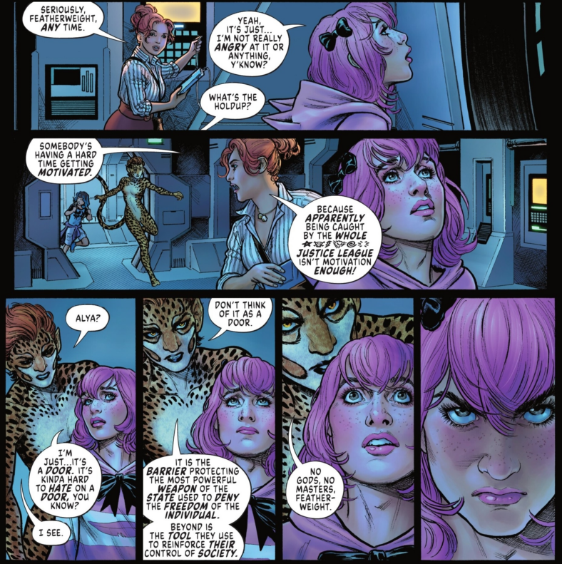 New DC Hero Featherweight, Granddaughter Of Batman Foe Ra’s Al Guhl ...