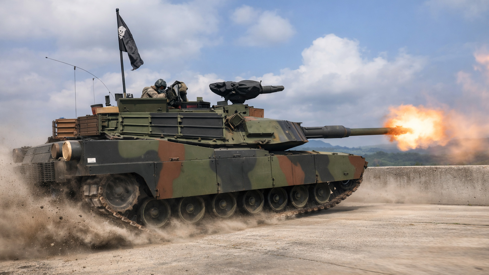 Armored crews execute Abrams gunnery training in Korea