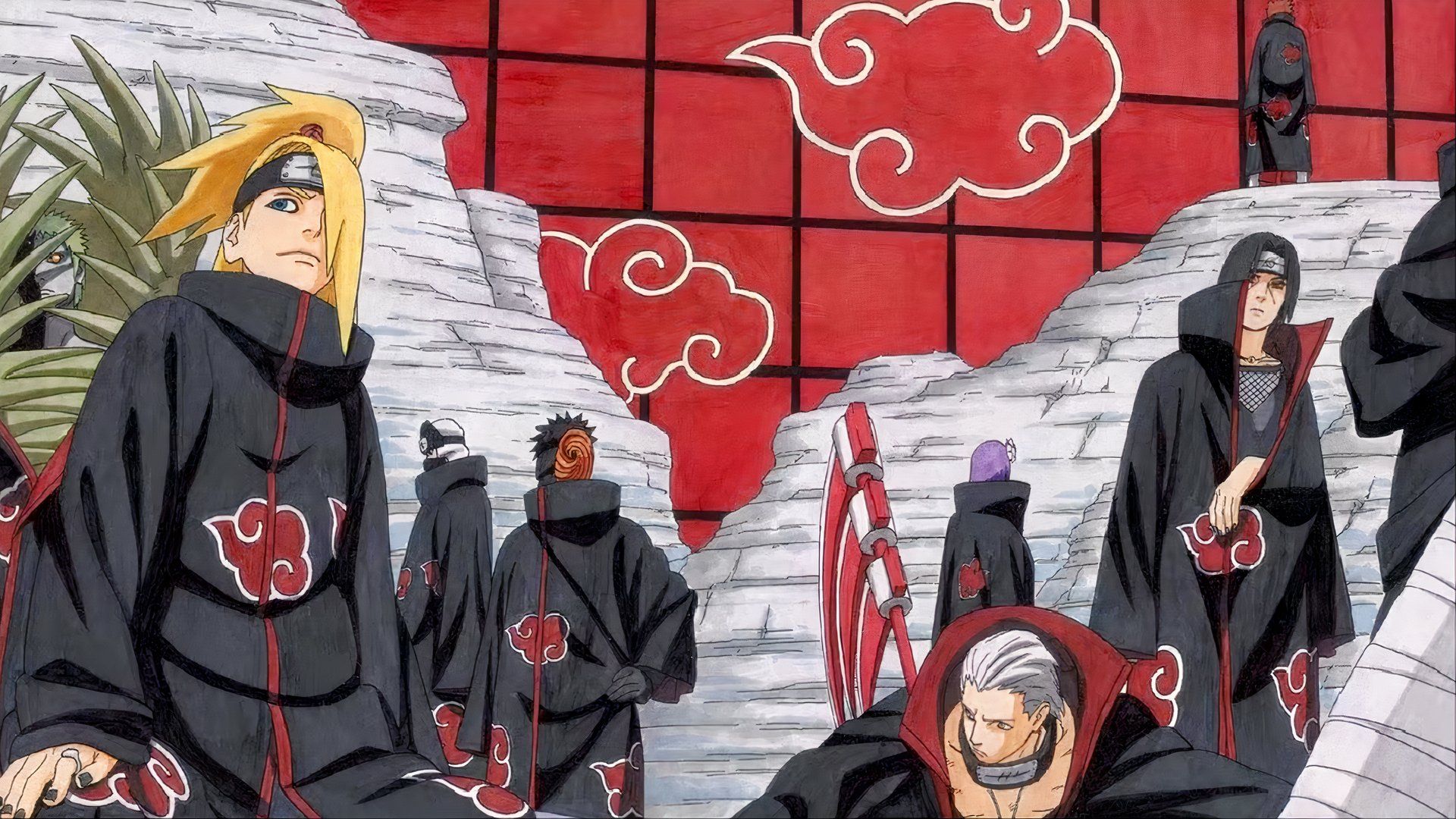All of Naruto's Akatsuki members, ranked weakest to strongest