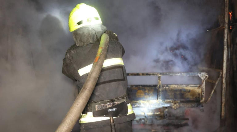 Russian large-scale attack on Dnipropetrovsk Oblast: injuries, fires ...