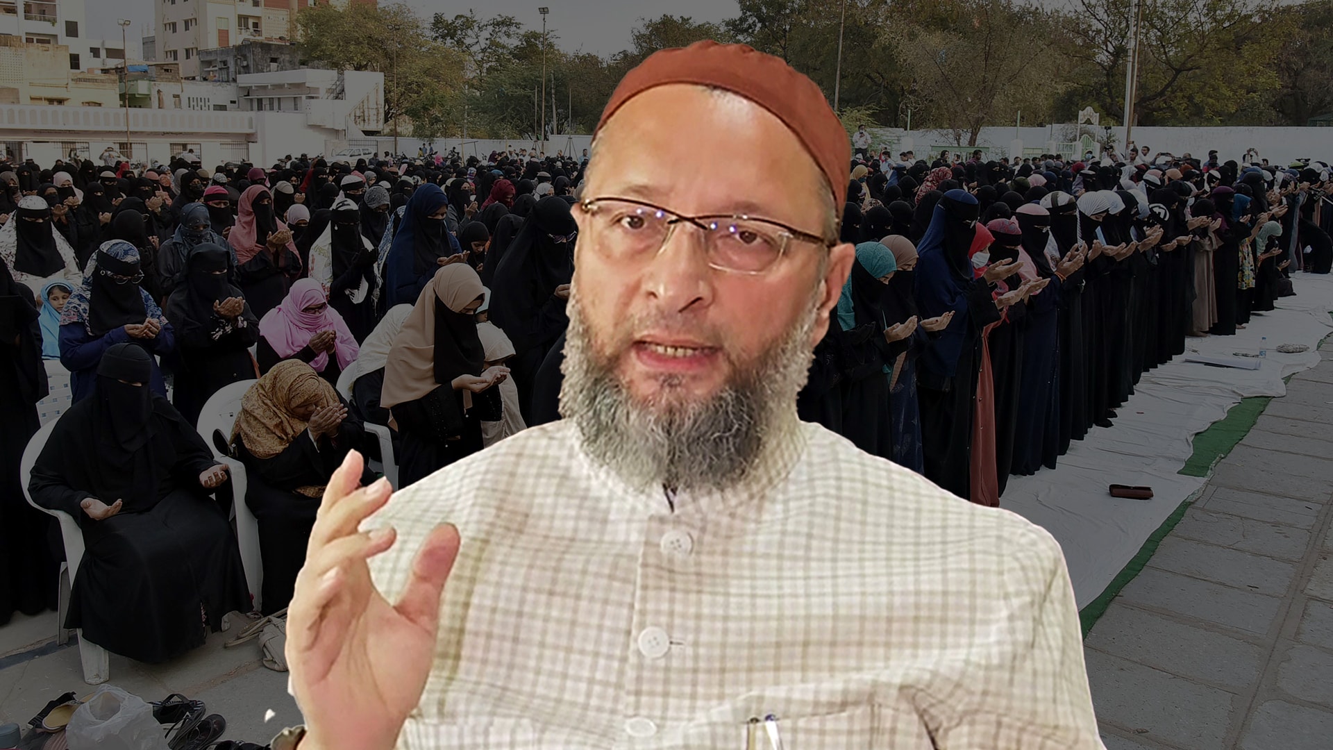 'One day a hijab-clad woman will be India's PM': Asaduddin Owaisi