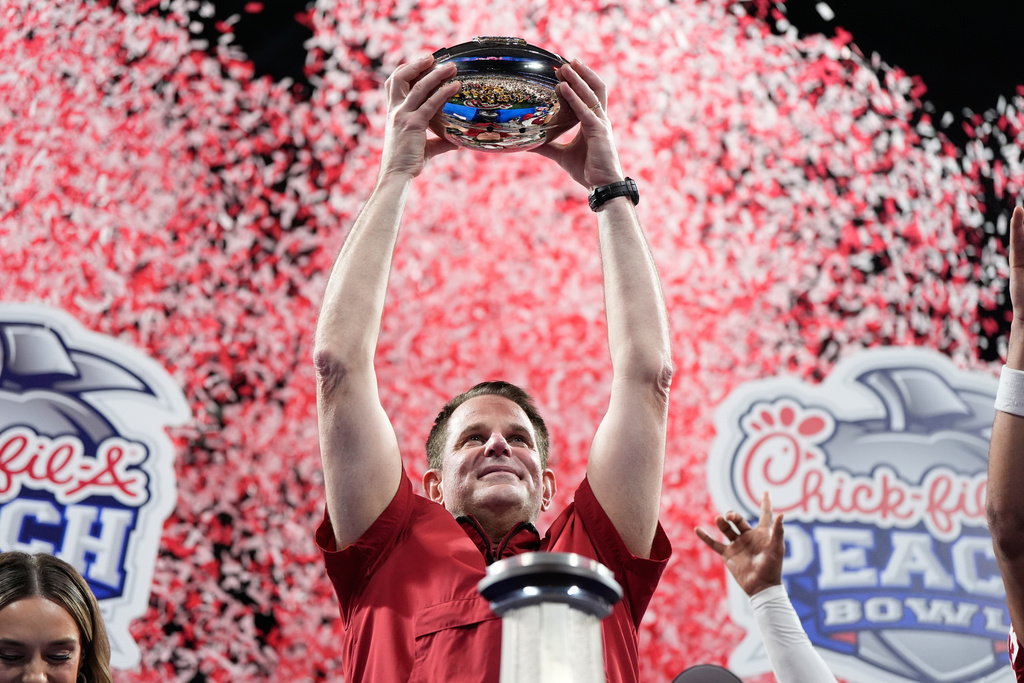 No. 1 Indiana adds to CFP dominance with 56-22 Peach Bowl win over No ...