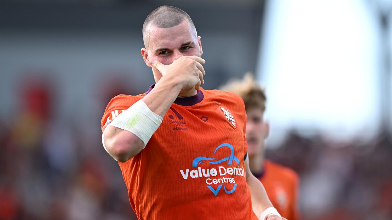 Striker ‘not in a good way’ after alleged slur