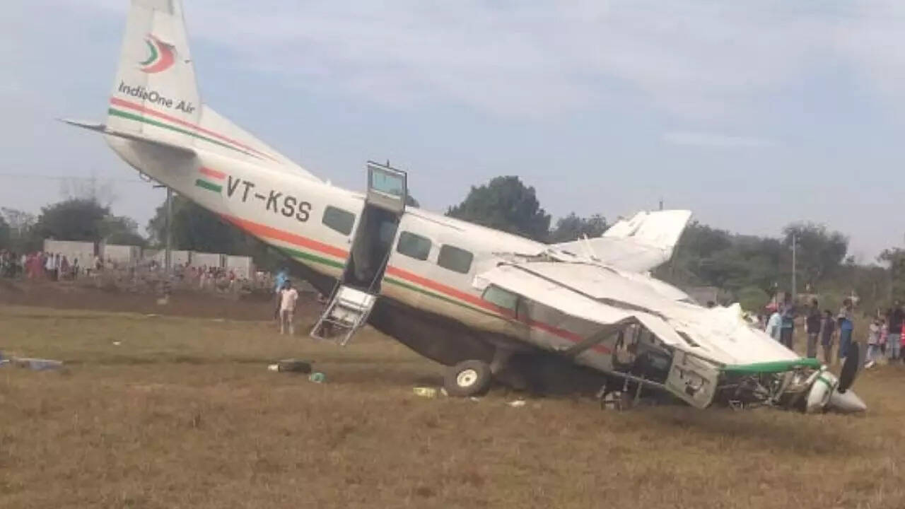 Small aircraft crashes near Odisha's Rourkela airstrip