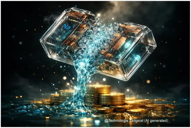 Natrium-Ionen-Batterie: Warum sie jetzt so billig wird