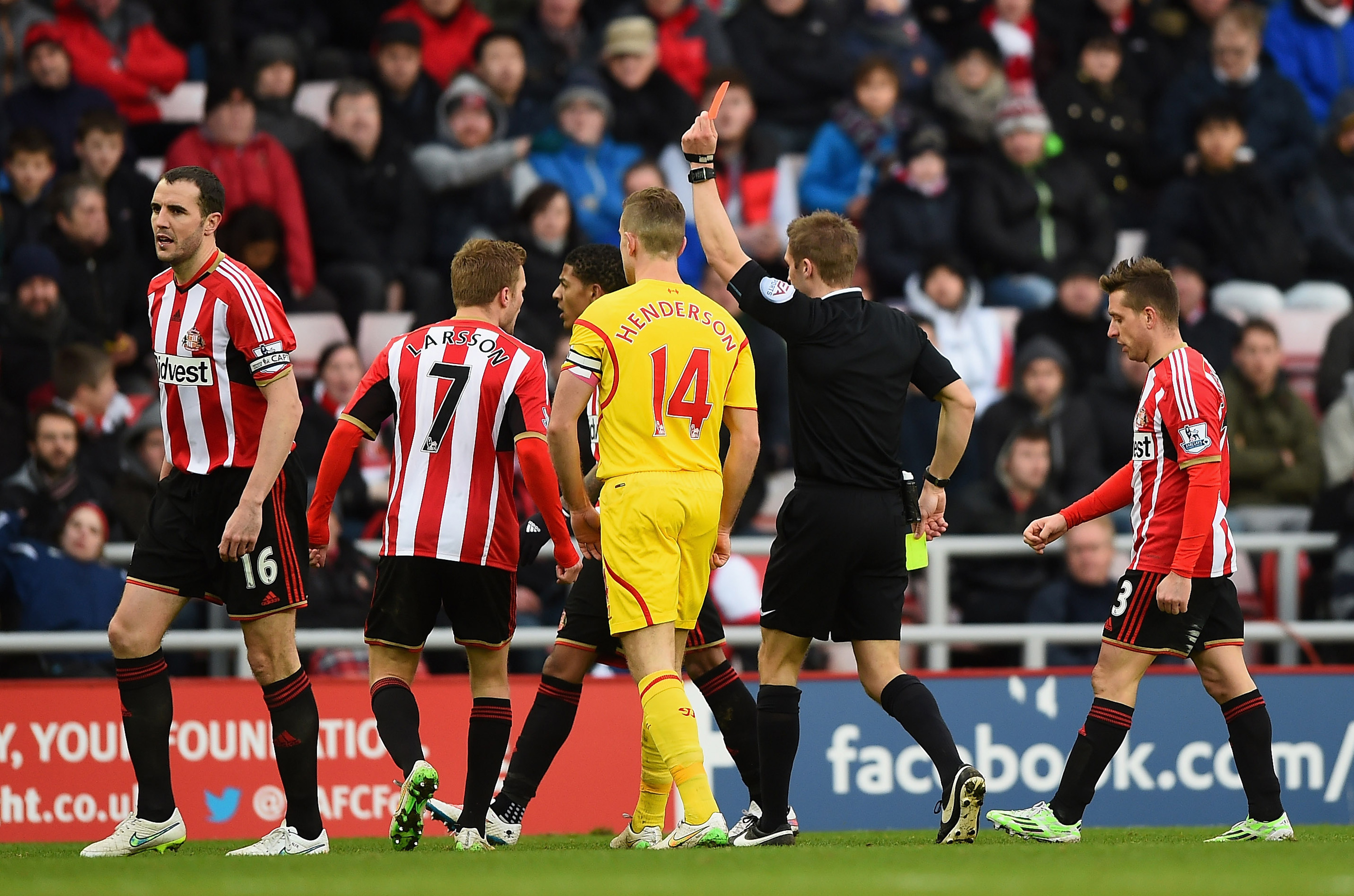 On this day (10th Jan 2015): Liverpool take all three points vs ten man ...