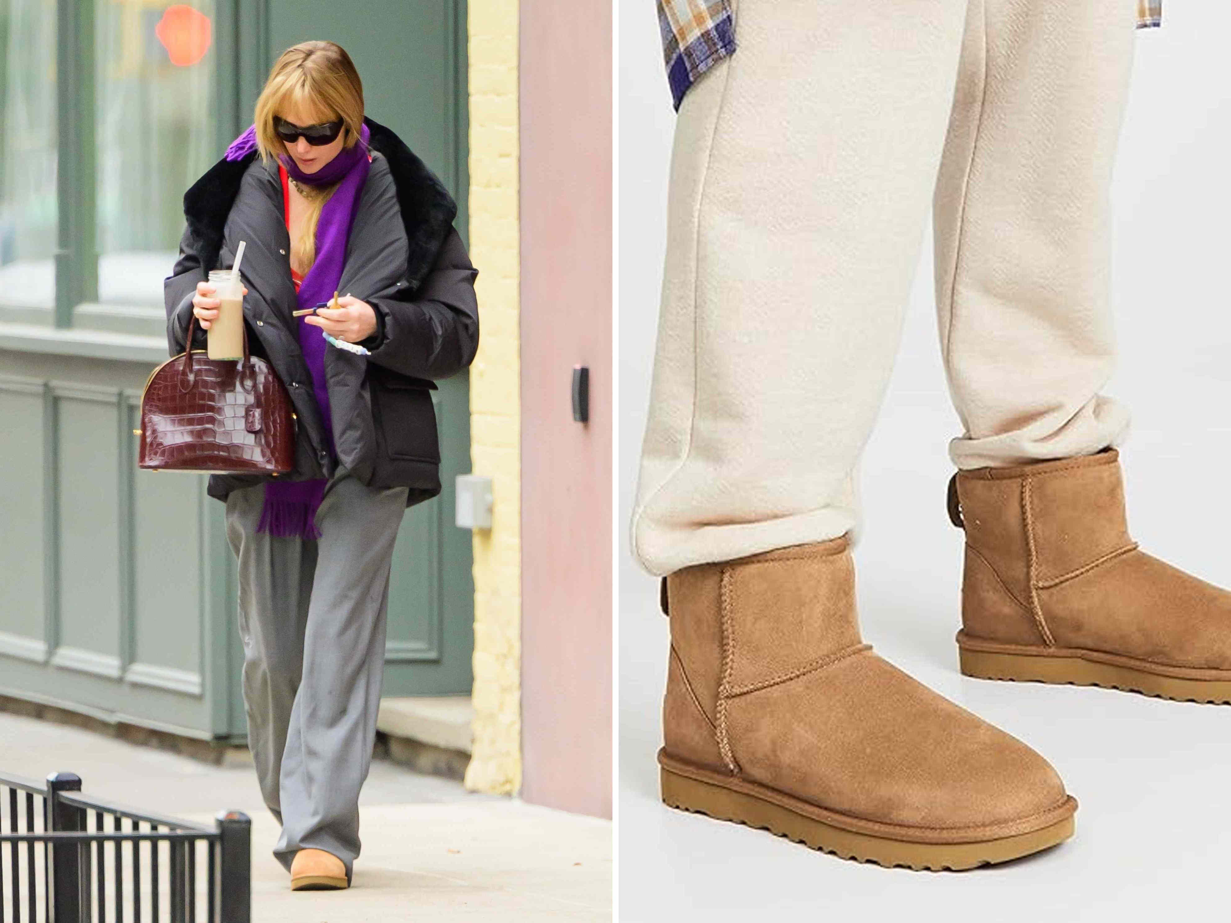 Jennifer Lawrence convinced me to retry the cozy-cool winter shoe trend ...