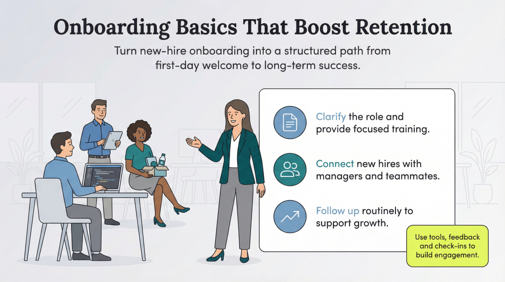 Onboarding vs. orientation: What’s the difference?
