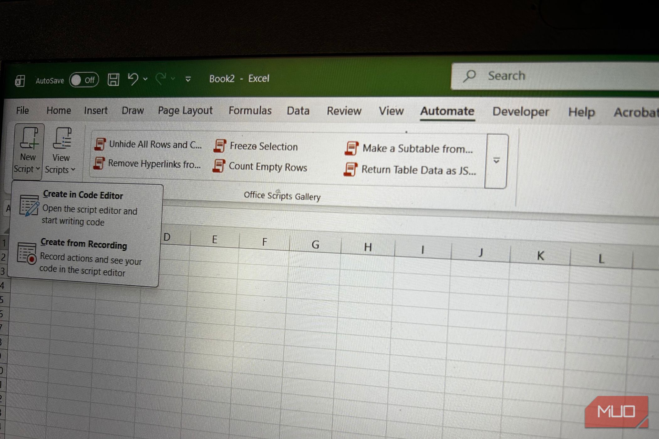 This is the most useful tab in Excel and most people never click it