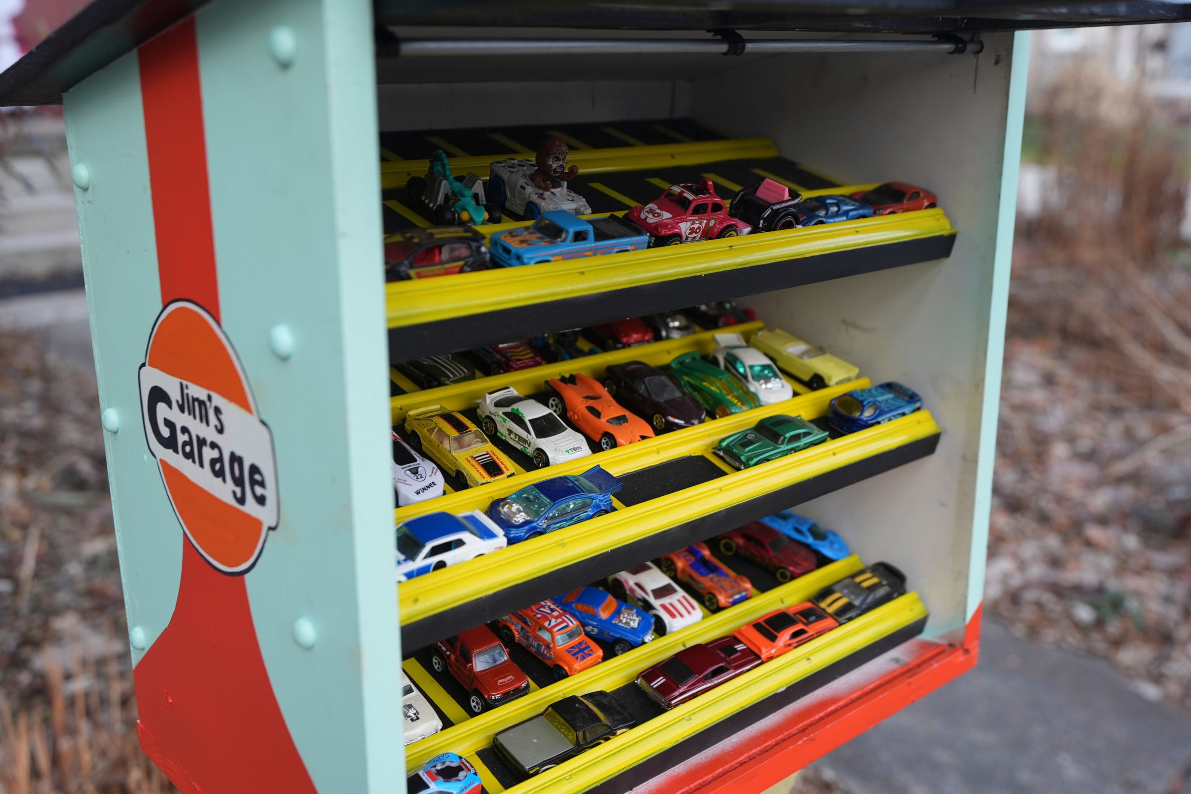 At this home, it's take-a-car, leave-a-car, to keep car culture alive