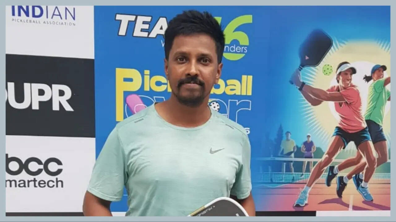 Team16 Pickleball Power Play 2026: Dinakar Naidu vs Ashwin men's ...