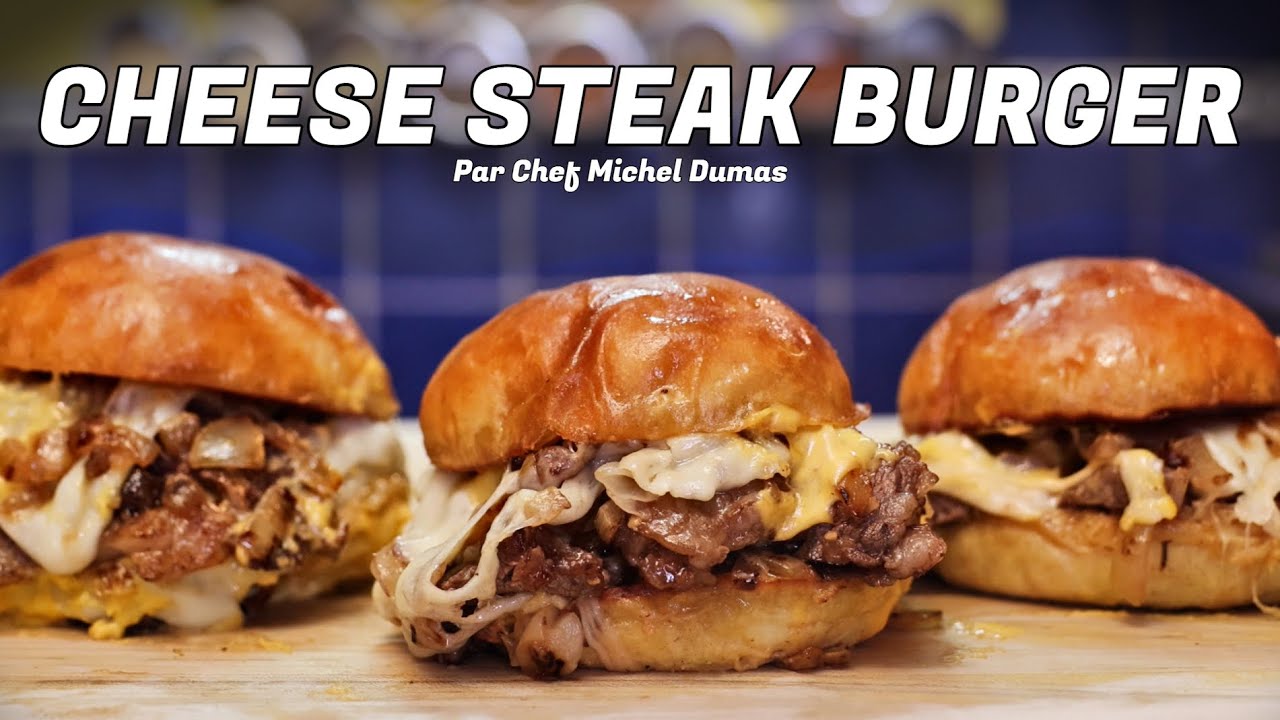 Le Dumas Cheese Steak Burger : Explosion de saveurs!