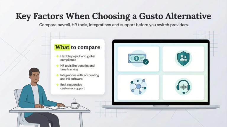 6 Gusto payroll alternatives