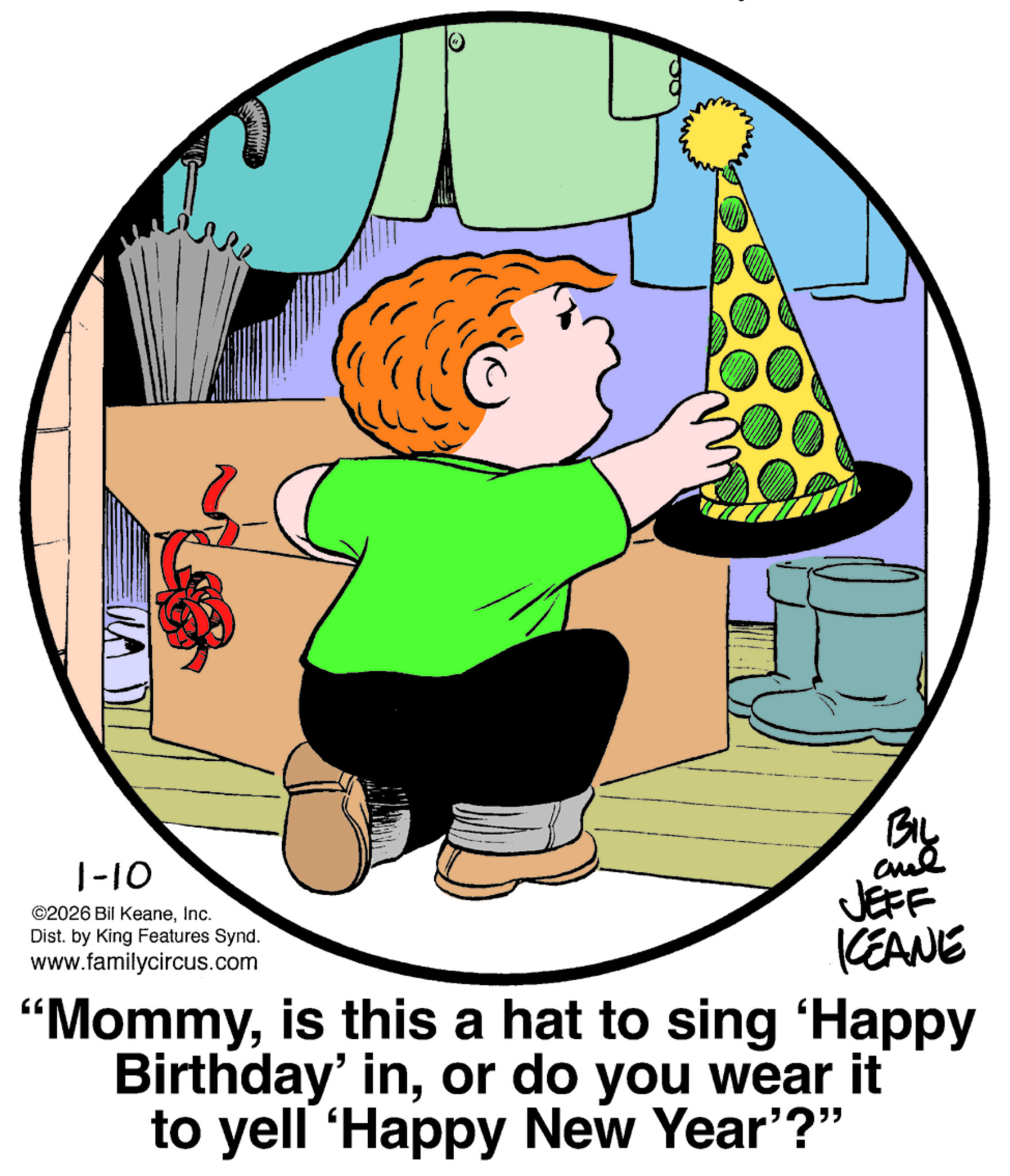 Family Circus by Bil and Jeff Keane