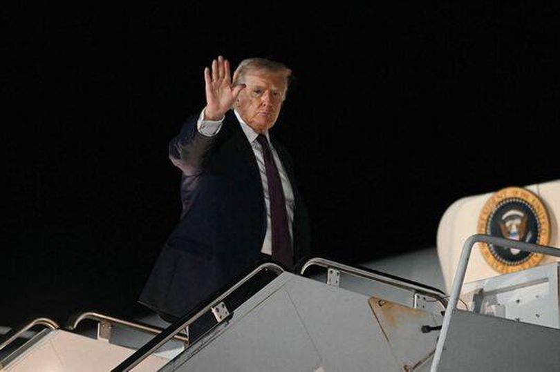 Air Force One forced to make U-turn en route to Switzerland as Trump ...