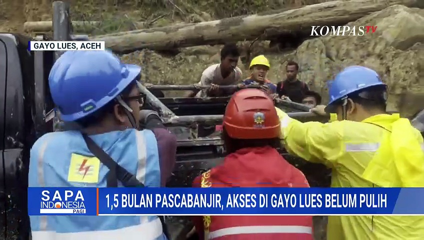 1,5 bulan pascabanjir, begini potret akses sulit di Gayo Lues Aceh ...
