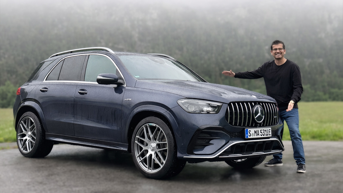 Mercedes GLE 53 AMG hybrid review on the road