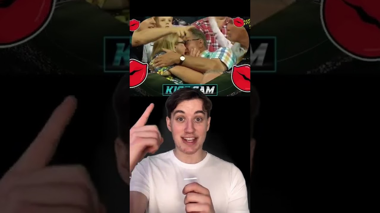 Funny kiss cam moments caught on camera over the years