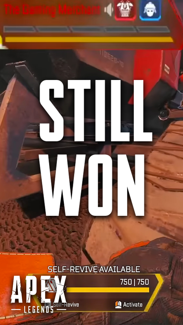 Apex Legends miracle win: Winning a game even after dying