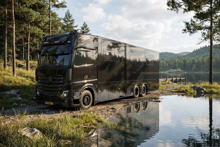 Brabus bouwt camper van 1,3 miljoen euro: marmer, carbon en twee ...