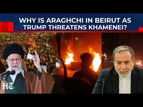 Araghchi In Beirut As Trump Warns Irans Top Officials Quietly Preparing ...