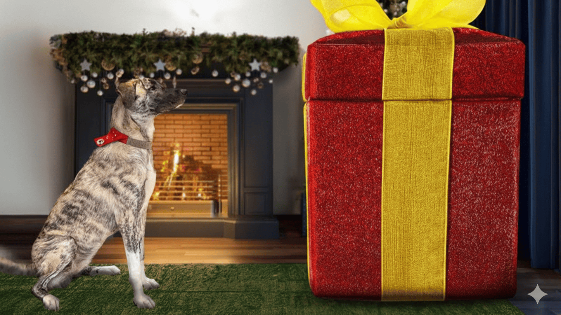 First special gift for our rescue dog