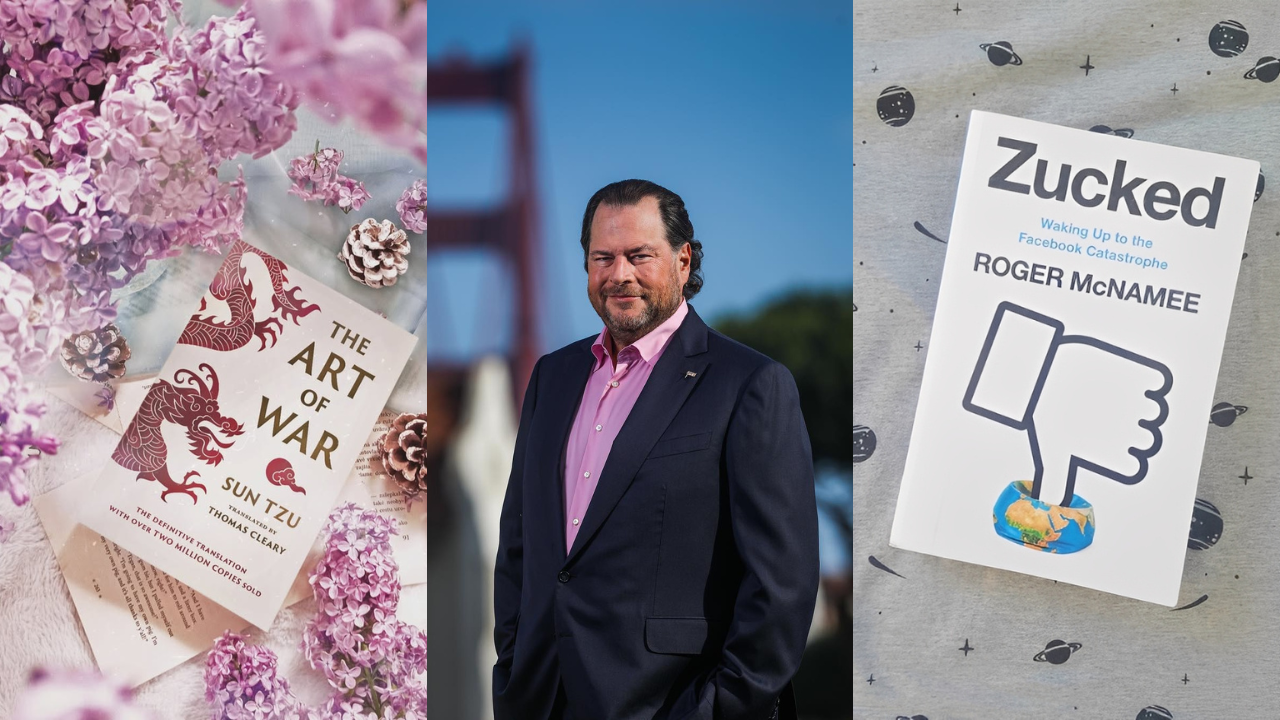 9 life-changing books recommended by Marc Benioff
