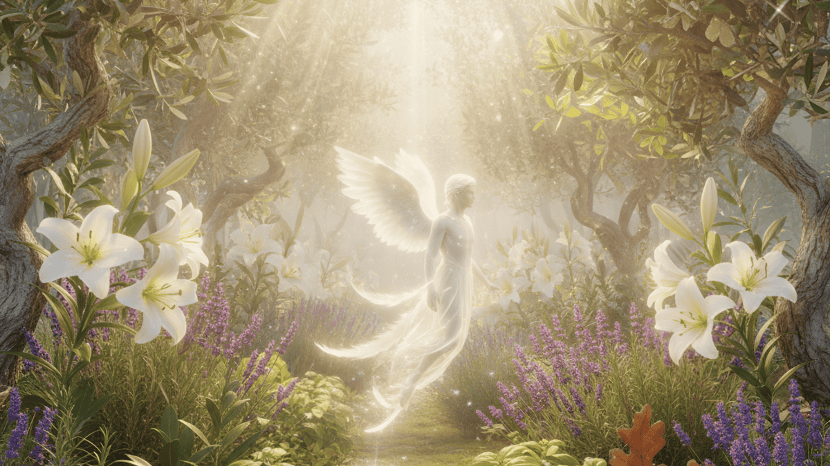 8 sacred plants linked to angels in old traditions
