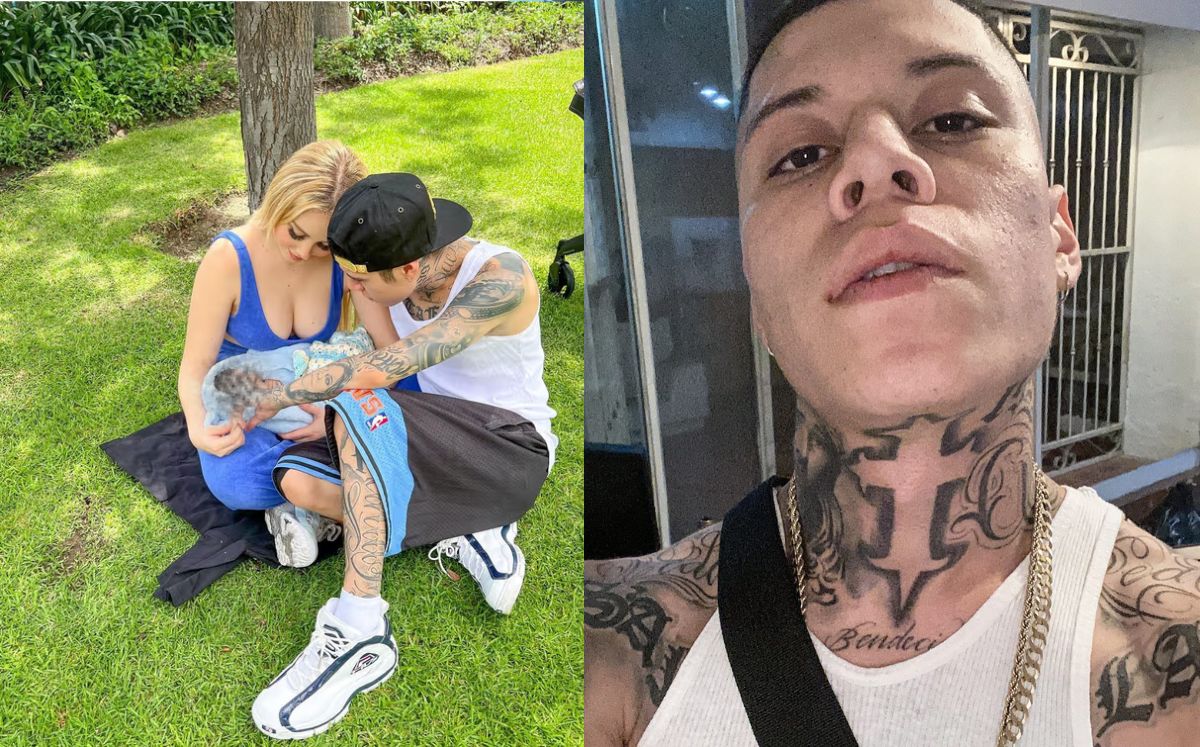 Santa Fe Klan casi rompe en llanto tras estar alejado de su hijo por ...