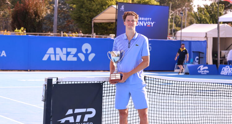 Tennis : Canberra (CH) - titré, Alexander Blockx vivra un grand moment ...