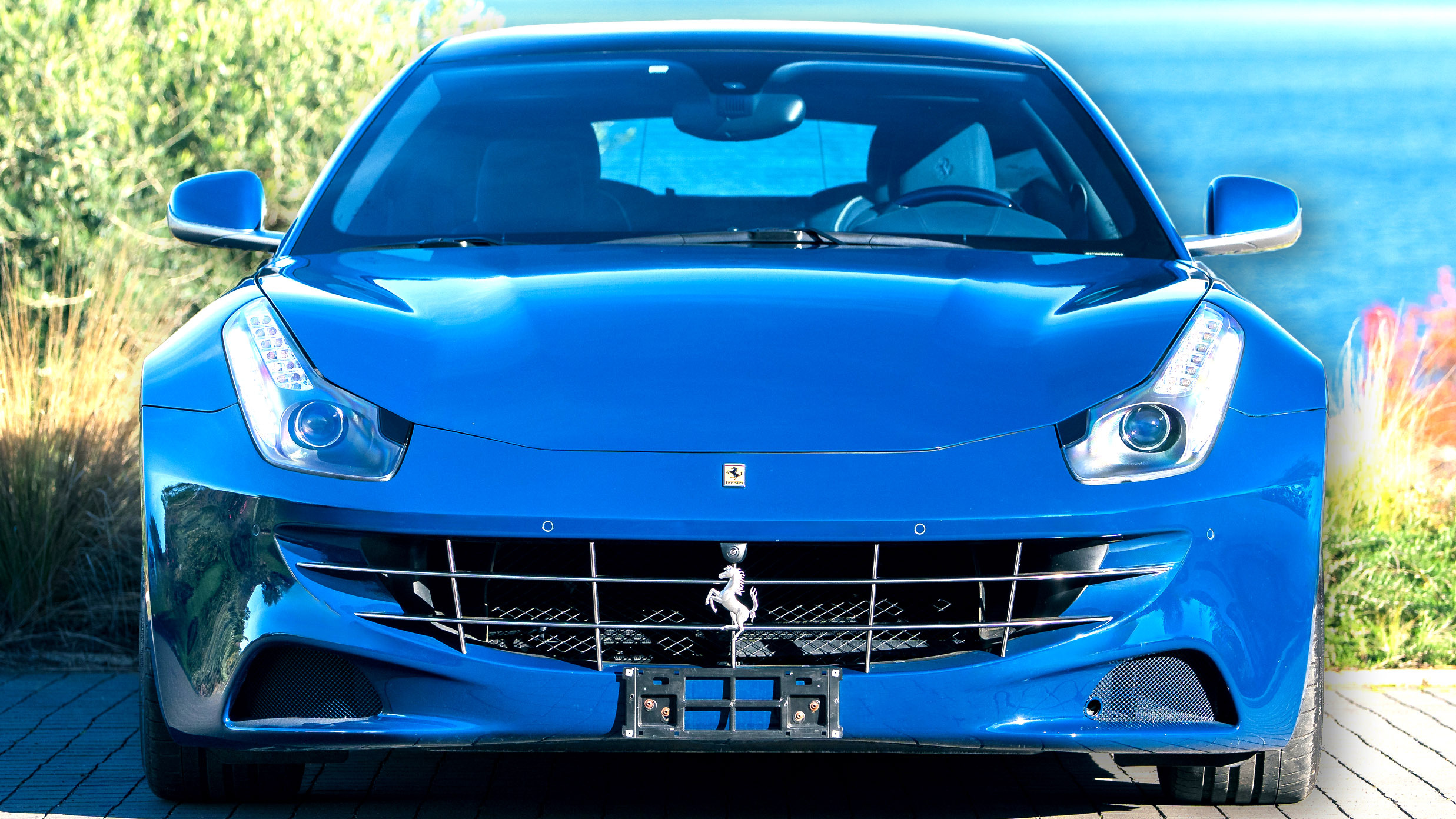 This Ferrari FF looks normal until you see what John Elkann put inside
