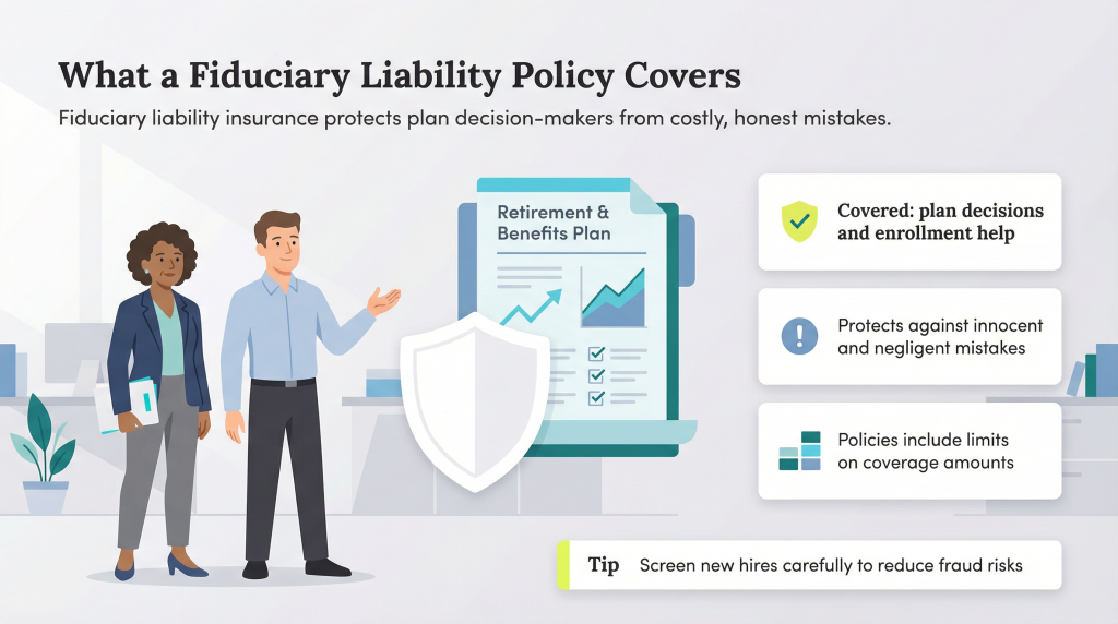 What is fiduciary liability insurance?
