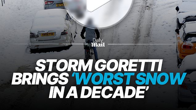 Storm Goretti causes widespread disruption with heavy snow and strong ...