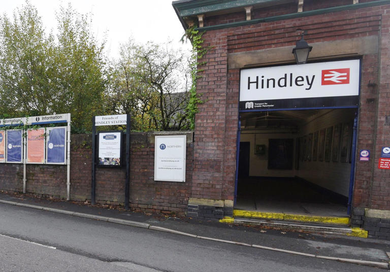 Every railway station in the Wigan area ranked according to train ...