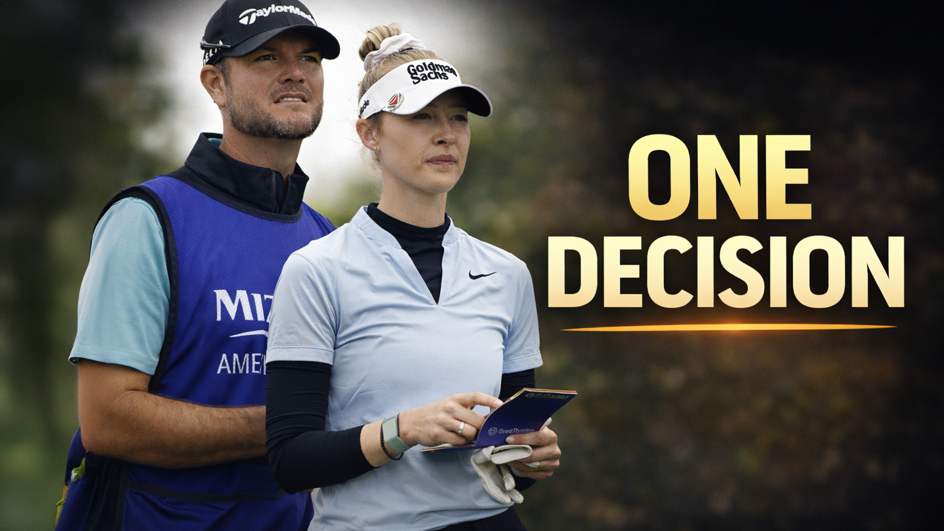 Decision that changed everything for Nelly Korda and her caddie