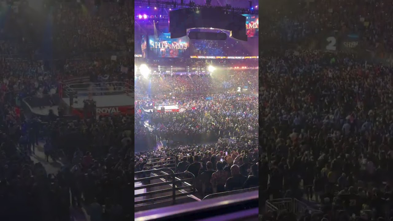 WWE Royal Rumble 2023 Sheamus entrance #shorts