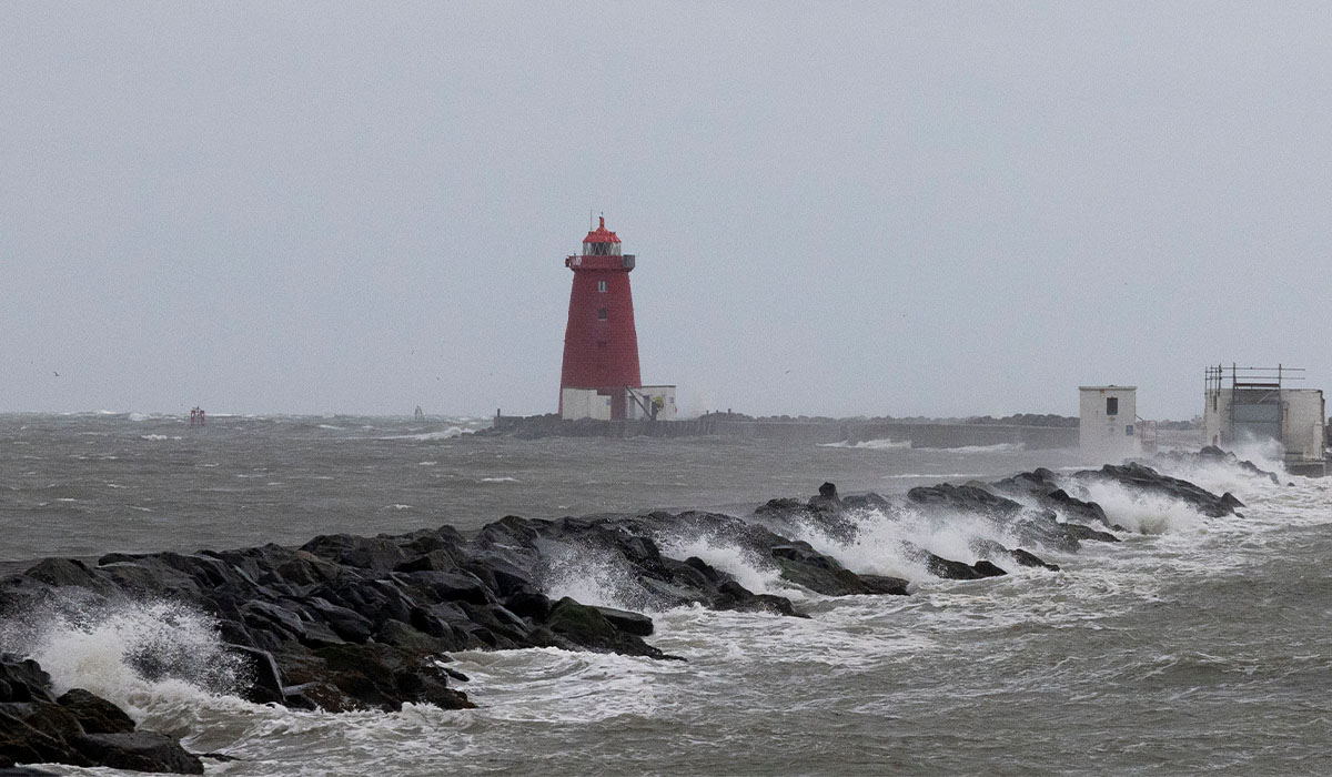 Parts of Ireland to be battered by wind as Met Eireann issue warning