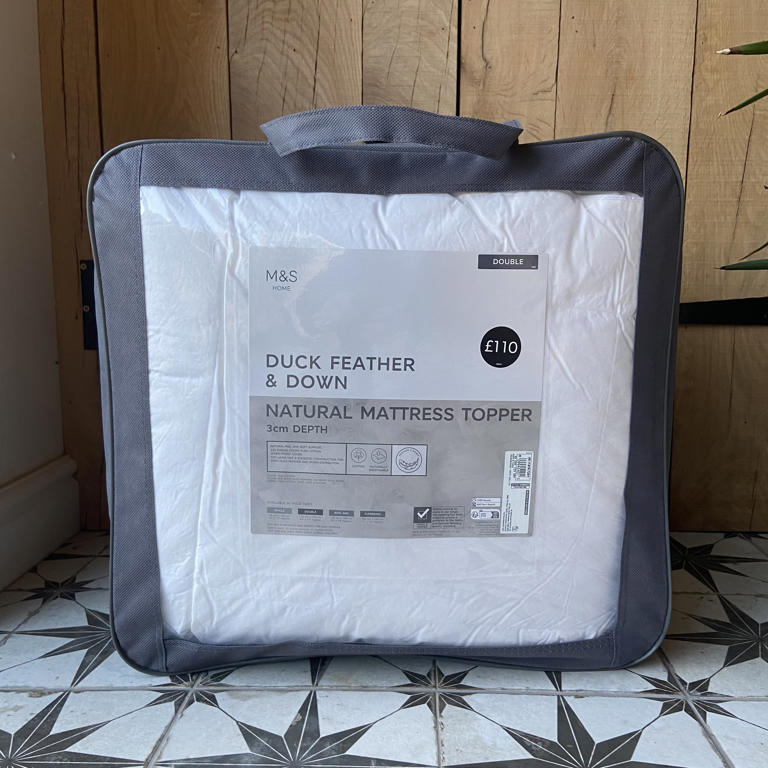 I've just put the M&S duck feather & down mattress topper to the test