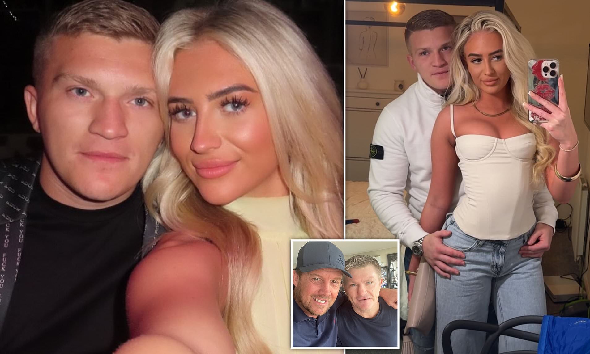 Ricky Hatton's son finds love with the daughter of late boxing legend's ...