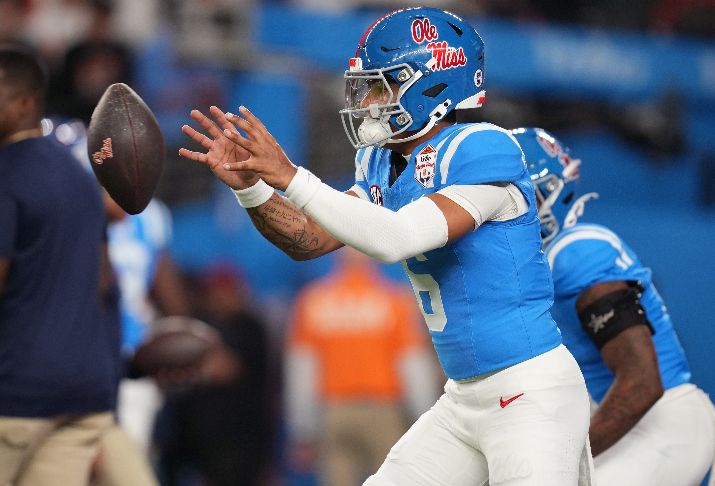 What's next for CFP, Ole Miss star QB Trinidad Chambliss after request ...