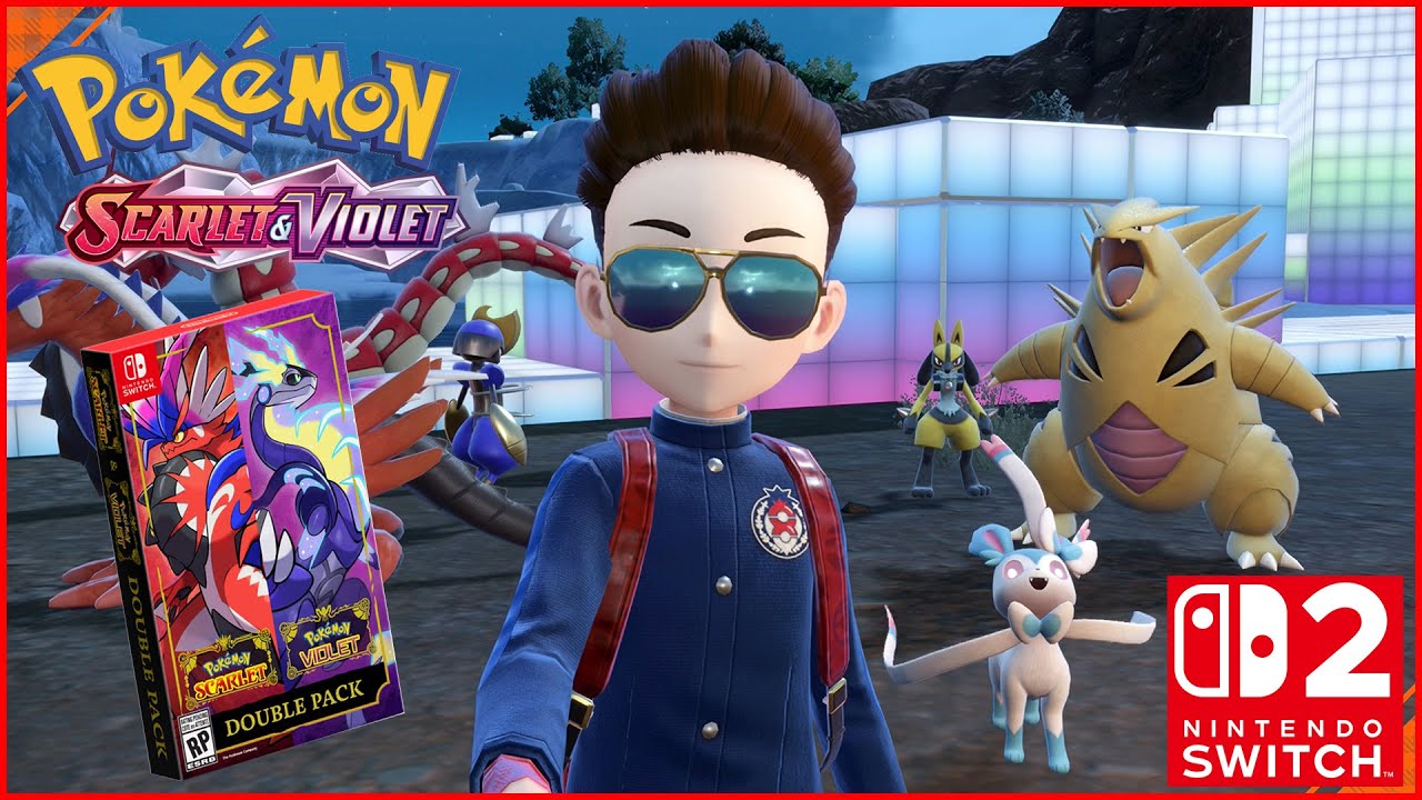 Pokemon Scarlet and Violet Gameplay on Nintendo Switch 2