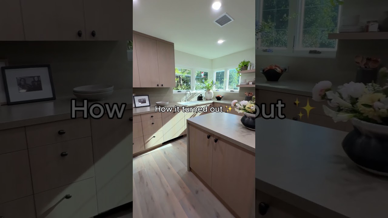 Discover a Courteney Cox-inspired kitchen design with warm modern style