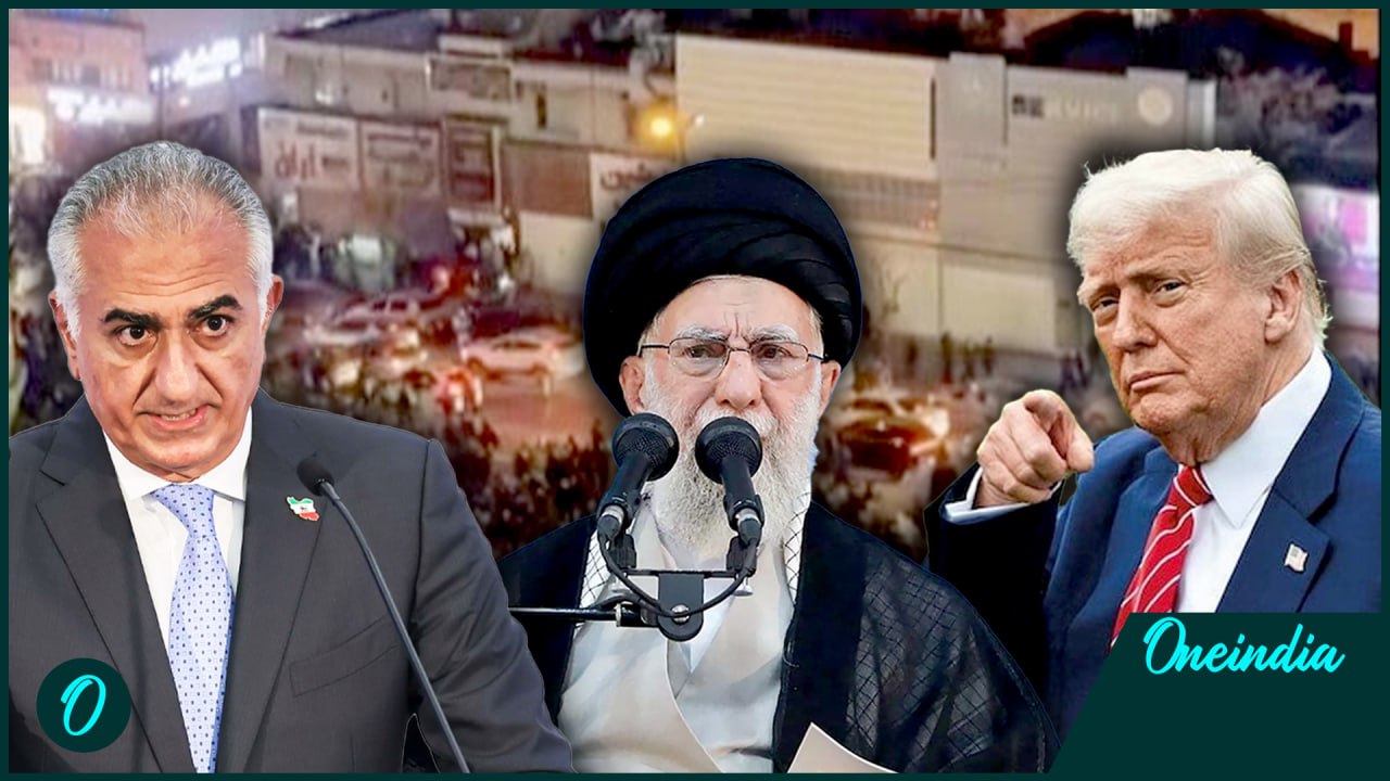 Exiled son of Iran’s shah urges Trump to intervene amid massive protests