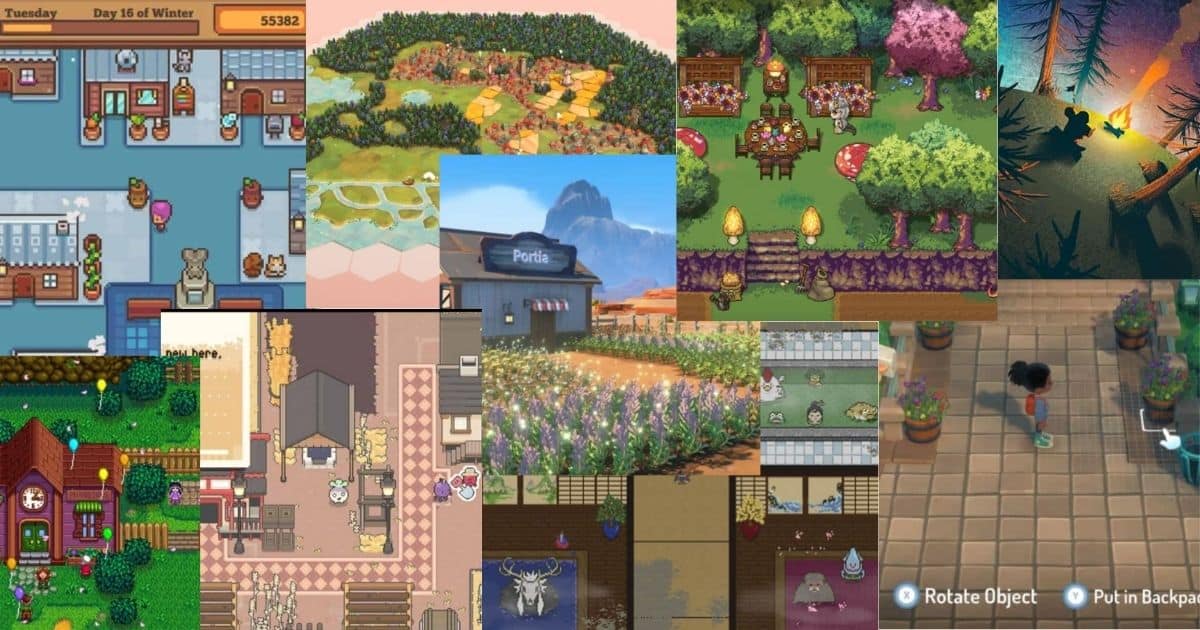 12 cozy town building games with a personal feel