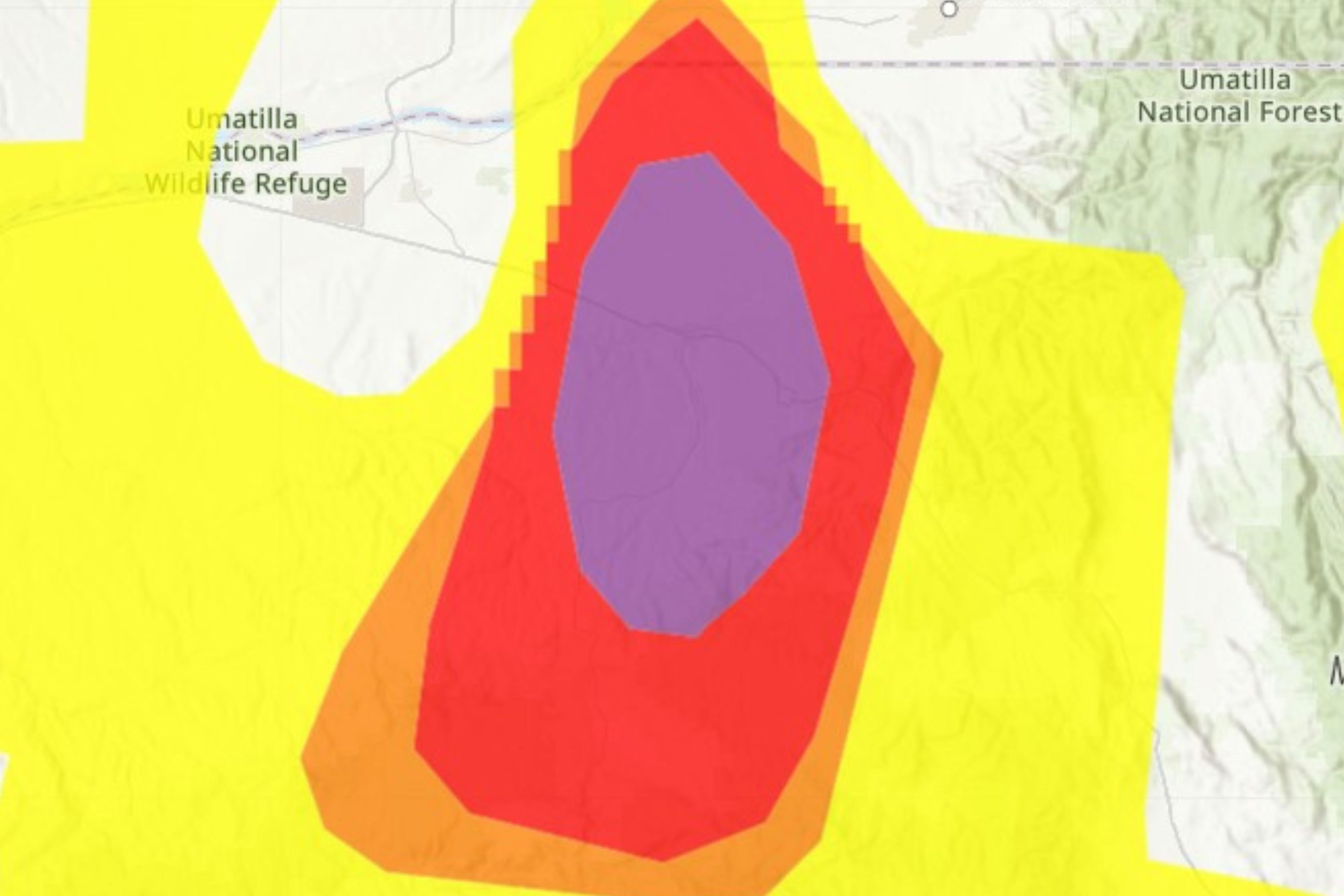 Thousands in Oregon warned of "dangerous" air quality this weekend
