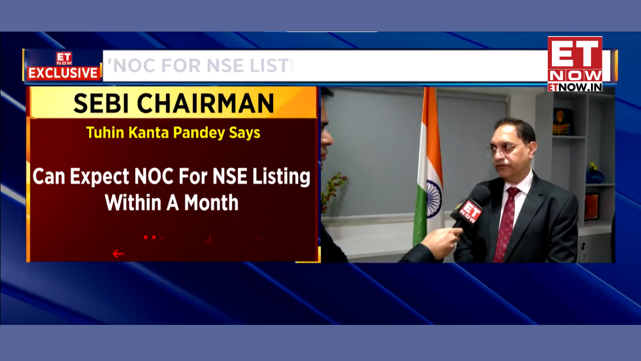 'NOC for NSE IPO can be expected from SEBI very soon' - SEBI chairman ...